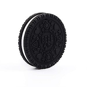 Bebe Silicone Baby Teether Toys & Gum Massagers, 1 Hard & 1 Soft Cookies & Raspberry