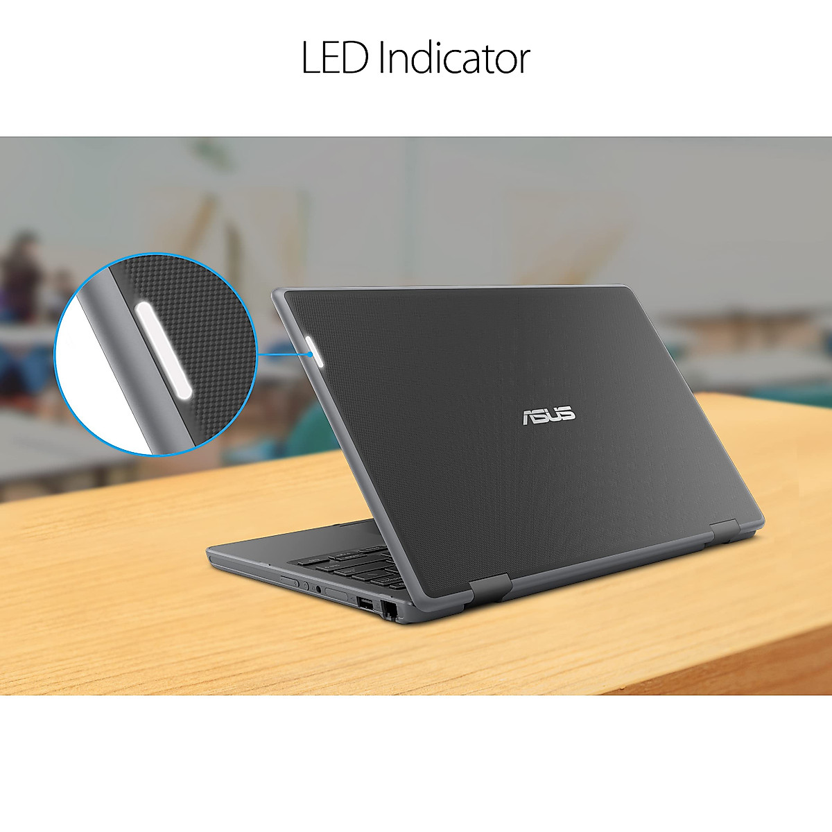 Asus BR1100 Chromebook 11.6" HD Display 64GB SSD N4500 4GB Win 10 Pro