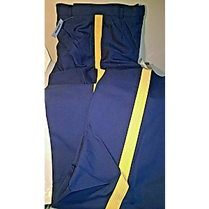 US Army Men's ASU C Dress Blues Service Uniform Braided Trousers/Pants/Slacks (39L)