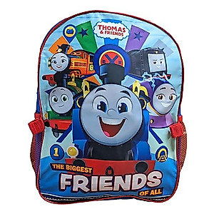 Ruz Thomas Train and Friends 16 Inch Backpack with Detachable Lunch Box