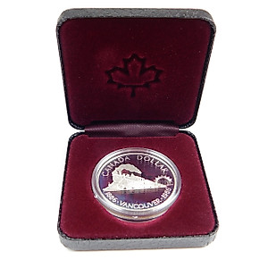 1986 No Mint Mark Canadian Commemorative Coins 100th Anniversary $1 Seller Proof