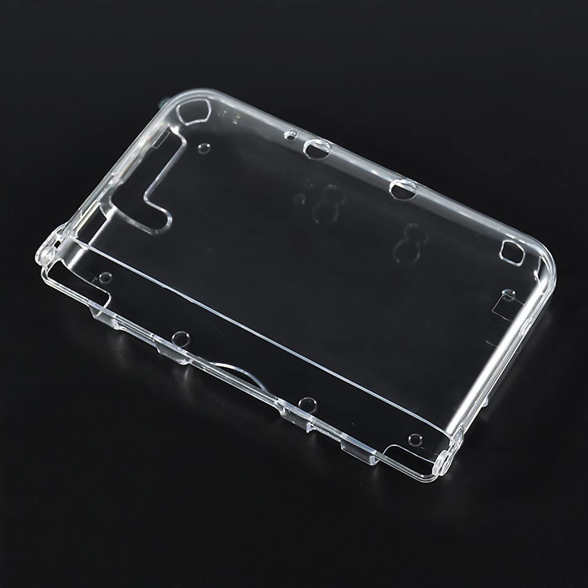 3DS XL Case - Ultra Clear Crystal Transparent Hard Shell Protective Case Cover Skin for Nintendo 3DS XL LL - [New Modified Hinge Design]