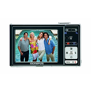 Olympus FE-3000 10MP Digital Camera with 3x Optical Zoom and 2.7 Inch LCD (Titanium)