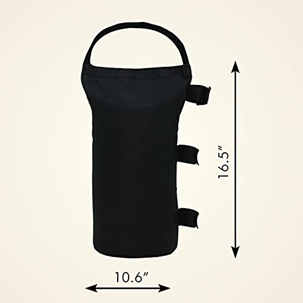 Gardzen Canopy Weights Sand Bags, Sandbags for Weight, Tent Weight Bags Set of 4 for Camping Canopy, Outdoor Patio Shelter Umbrellas