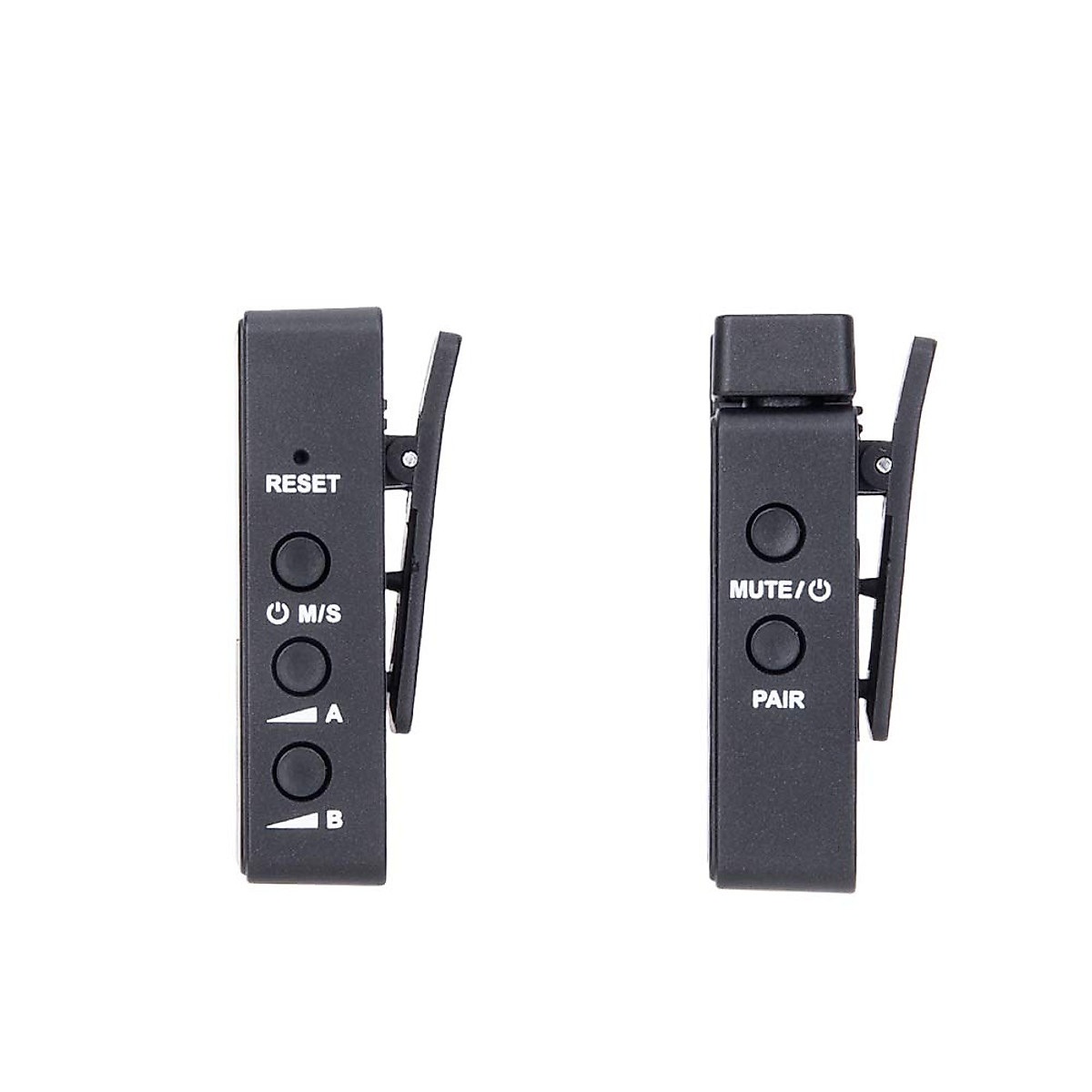 COMICA BoomX-D D2 2.4G Wireless Lavalier Microphone System Digital 1-Trigger-2 Wireless Microphone Transmitter & Receiver for Smartphone Camera Podcast Interview YouTube