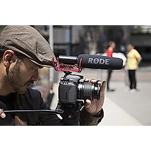 Rode VideoMic Microphone Pack with Rycote Lyre Mount, Boom Pole, Screw Adapter and Extension Cable