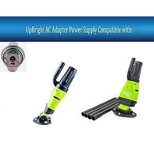 UpBright 2-Pin 5V AC/DC Adapter Compatible with Water Tech Pool Blaster 14061AL Hydro 100 3.7V 2.2Ah Li-ion Battery Cordless Swimming Pool Spa Vacuum Cleaner WaterTech 1S-CBL-01SQ Power Supply Charger