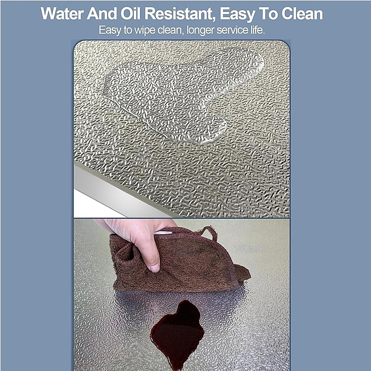 LSCAILIAO Heat Shield Board - Aluminum Heat Shield Mat for Grill, Stove, Oven and Refrigerator,60x60cm