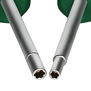 Kaisi Gamebit Screwdriver Set 3.8mm and 4.5mm Security Screwdriver Bit for Opening Nintendo, Sega Consoles and Game Cartridges