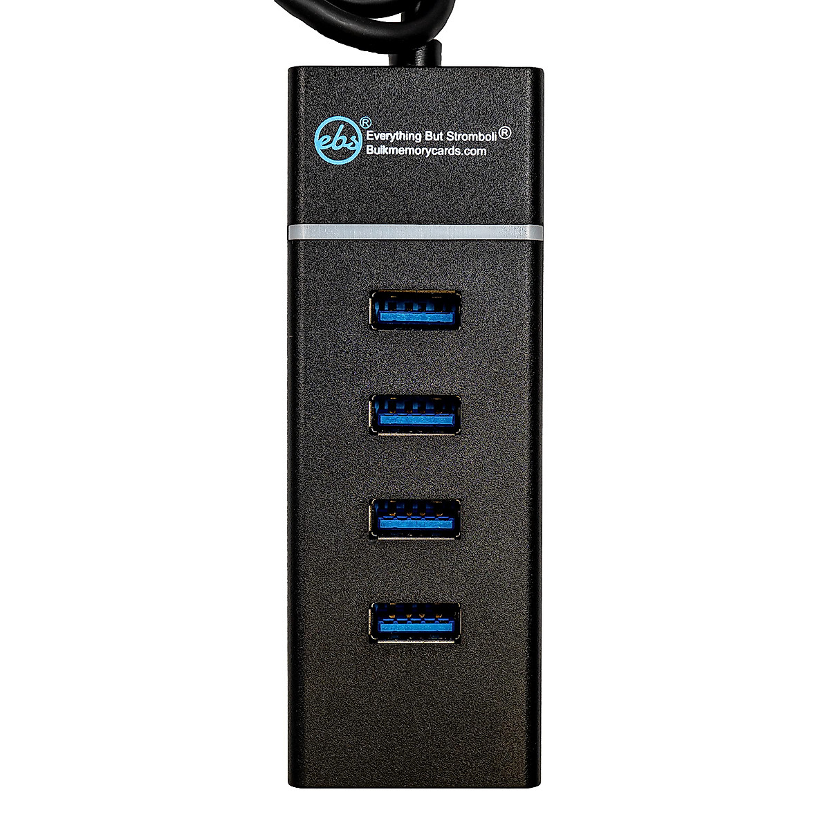 SanDisk Cruzer Glide 128GB Flash Drive (4 Pack) USB 2.0 Port Jump Drive Pen Drive (SDCZ60-128G-B35) Bundle with (1) Everything But Stromboli 4 Port USB 3.0 Hub