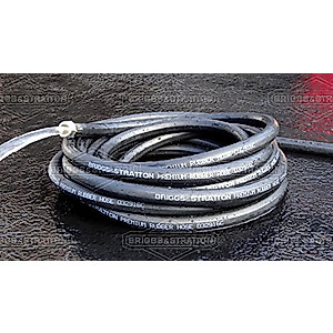 Briggs and Stratton 8BS25 25-Feet Premium Heavy-Duty Rubber Garden Hose