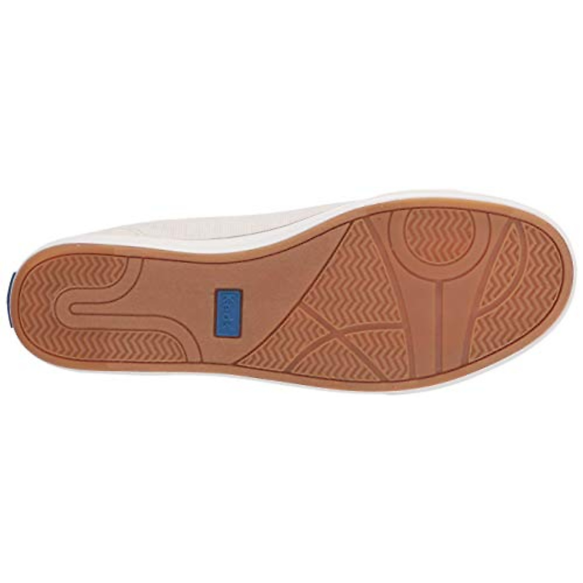 Keds Women's Center II Sneaker, Gray Stripe, 7.5 Medium