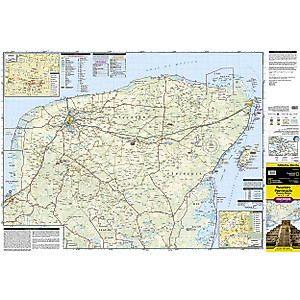 Yucatan Peninsula: Riviera Maya Map [Mexico] (National Geographic Adventure Map, 3105)