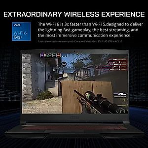 MSI Thin GF63 15.6” FHD 144Hz Gaming Laptop, Intel Core i5-12450H Processor, NVIDIA GeForce RTX 2050, 64GB RAM, 4TB PCIe SSD, Backlit Keyboard, WiFi 6, Black, Win 11 Pro, 128GB Hotface Extension Set