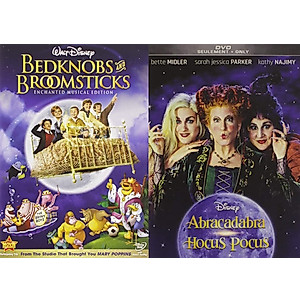 Family Halloween Feature : Bedknobs and Broomsticks / HOCUS POCUS [DVD-2 Pack]