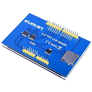 kuman 3.5 inch TFT Touch Screen with SD Card Socket Compatible for Arduino Mega2560 Board SC3A-1