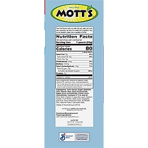 Mott's Fruit Flavored Snacks, Berry, Family Pack, Gluten Free, 40 ct