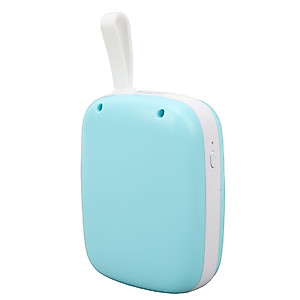 EIMSOAH Print Pods Mini Printer, Mini Printer, Wrong Question Photographing Label Printer, Home Photo Scrapbook Small Printer, for Photos Notes Stickers (Blue)