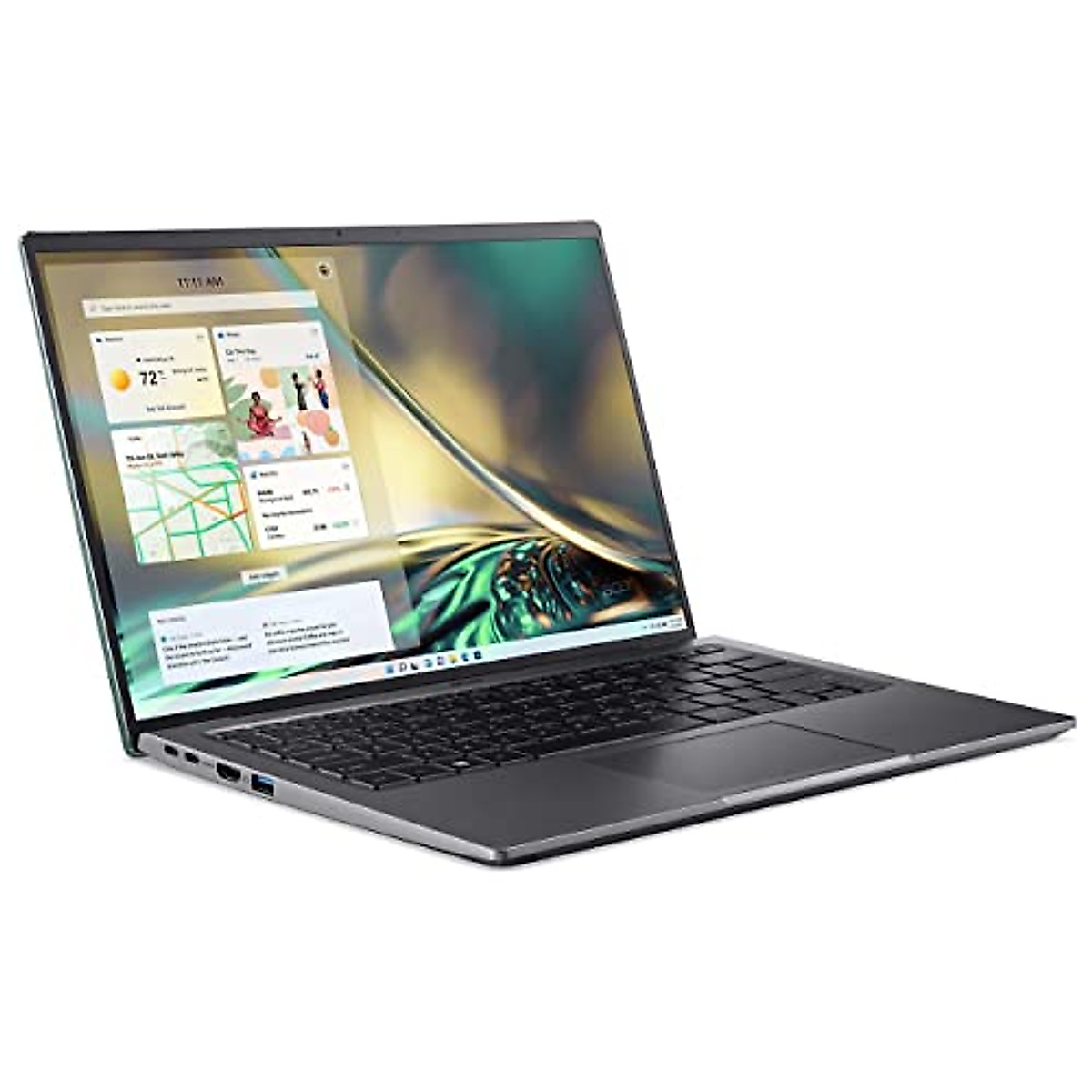 ACER Swift X SFX14 Laptop 2023 14” 2240x1440 Display Intel Core i7-1260P, 12-core, NVIDIA GeForce RTX 3050 Ti, 16GB LPDDR5, 2TB SSD, Backlit Keyboard, Thunderbolt 4, Fingerprint, Windows 10 Home