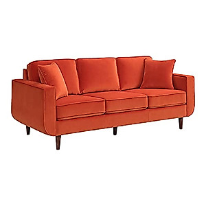 Lexicon Mapleton Living Room Sofa, Orange