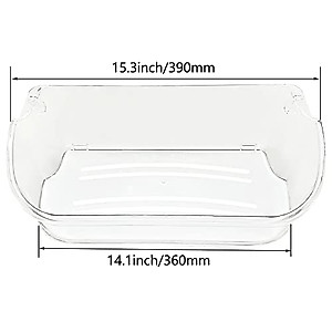 Xadnitu Upgraded 240356402 Refrigerator Door Bin Replacement for Frigidaire Refrigerator Door Shelf LFSS2612TF0 FGUS2642LF2 FGHS2631PF4A FGHS2655PF LGUS2642LF1 LFSS2612TE0 AP2549958 Door Bin (2 Pack)