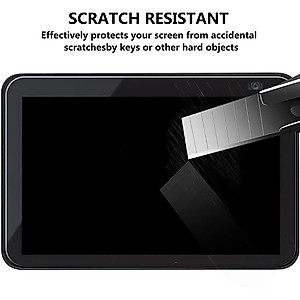 Warmyee [2 Pack] Screen Protector for Echo Show 8 (2nd Gen and 1st Gen),Tempered Glass Screen Film Guard for Echo Show 8 (2021/2019)