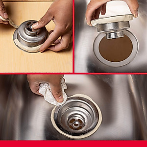 WM Harvey 043010 Stainless Plumbers Putty, 14 oz