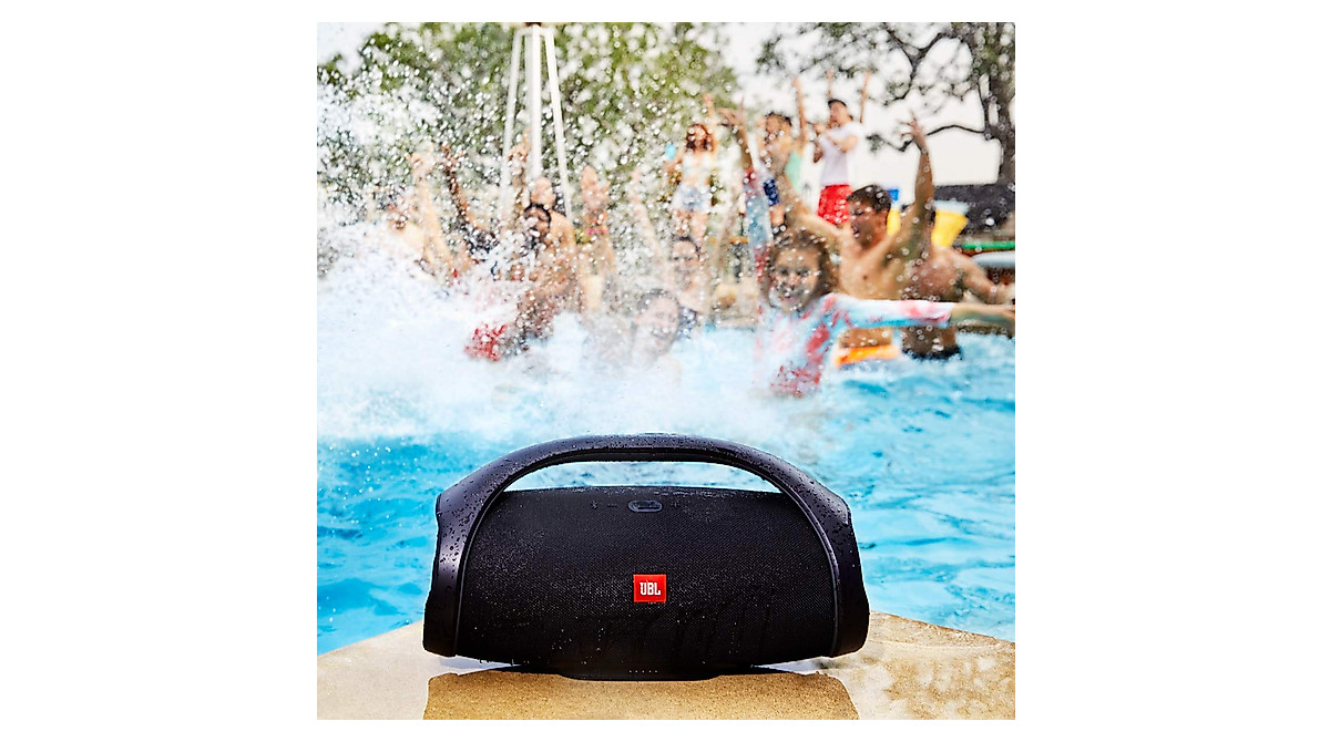JBL Boombox: Waterproof Bluetooth Speaker | 24 Hr Playtime