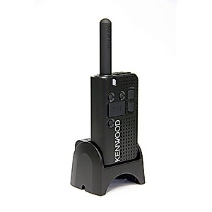 Kenwood PKT- 23 Pocket-Size UHF Two-Way FM Radio (1.5 W Analog), 4-Channel Operation with Voice Guide, Up To 15 Hours Talk-Time (On Battery Saver), IP54 & 11 Mil-Spec Standards 810 (C, D, E, F & G)