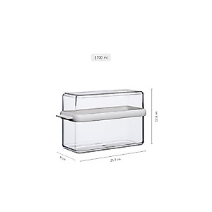 Mepal Rosti 106719030600 Stora Toast San/Thermoplastic Elastomer White Box 21.7 x 9 x 12.8 cm