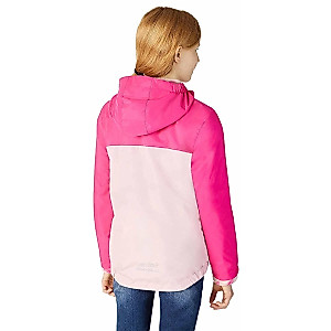 Eddie Bauer Youth Lone Peak 3 in 1 Jacket (Pink, Medium 10/12)