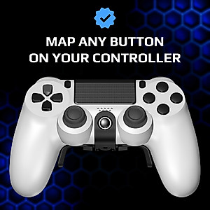 Collective Minds Strike Pack F.P.S. Dominator Controller Adapter with MODS & Paddles for PS4 | Talk Works Long Controller Charging Cable for Playstation 4