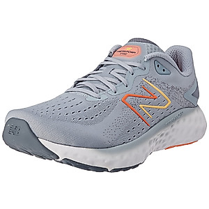 New Balance Men's Fresh Foam EVOZ V2 Running Shoe, Cyclone/Vibrant Orange/Vibrant Apricot, 11