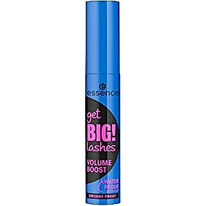 essence | 3-Pack Get Big! Lashes Volume Boost Mascara Waterproof | Cruelty Free | Without Parabens, & Alcohol | Black