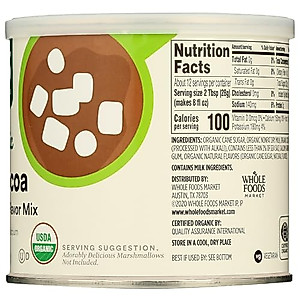 365 by Whole Foods Market, Organic Rich Hot Cocoa Mix, 12 Ounce
