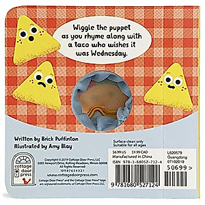 Taco Tuesday Finger Puppet Board Book for Little Taco Lovers, Ages 1-4 (Finger Puppet Book)