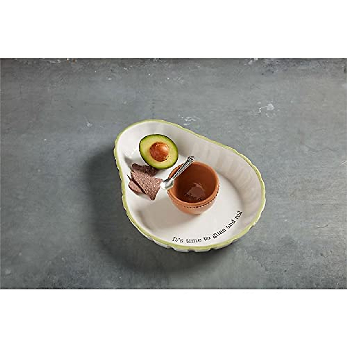 Mud Pie Avocado Chip And Dip Set