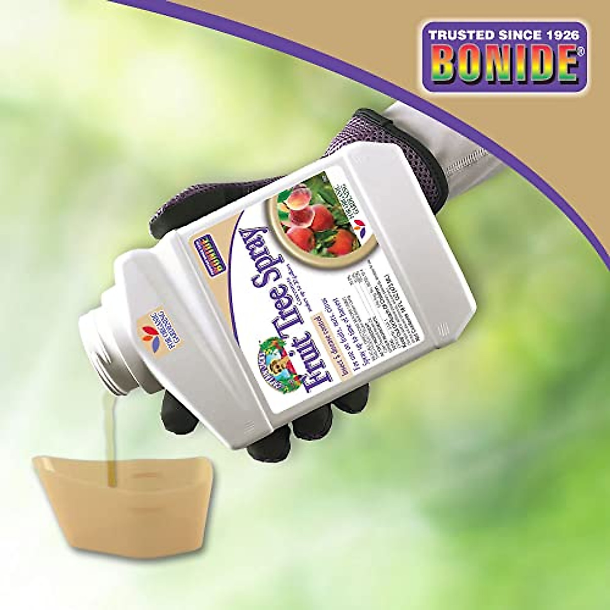 Bonide Captain Jack's Fruit Tree Spray, 16 oz Concentrate, Insect & Disease Control Spray for Organic Gardening