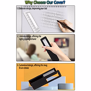 Moikuu Remote Cover for Samsung Smart TV Solar Remote, Slicone Case for BN59-01357 BN59-01311 BN59-01363, Protective Remote Sleeve Classic Black with Opening for Solar Charge USB Cable and Earphone