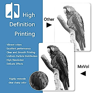 MxVol Compatible 17A CF217A Toner Cartridge replacement for Laserjet Pro MFP M130nw M130fw M130fn M130a M102w M102a M130 M102 Printer Toner (Black, 2-Pack)