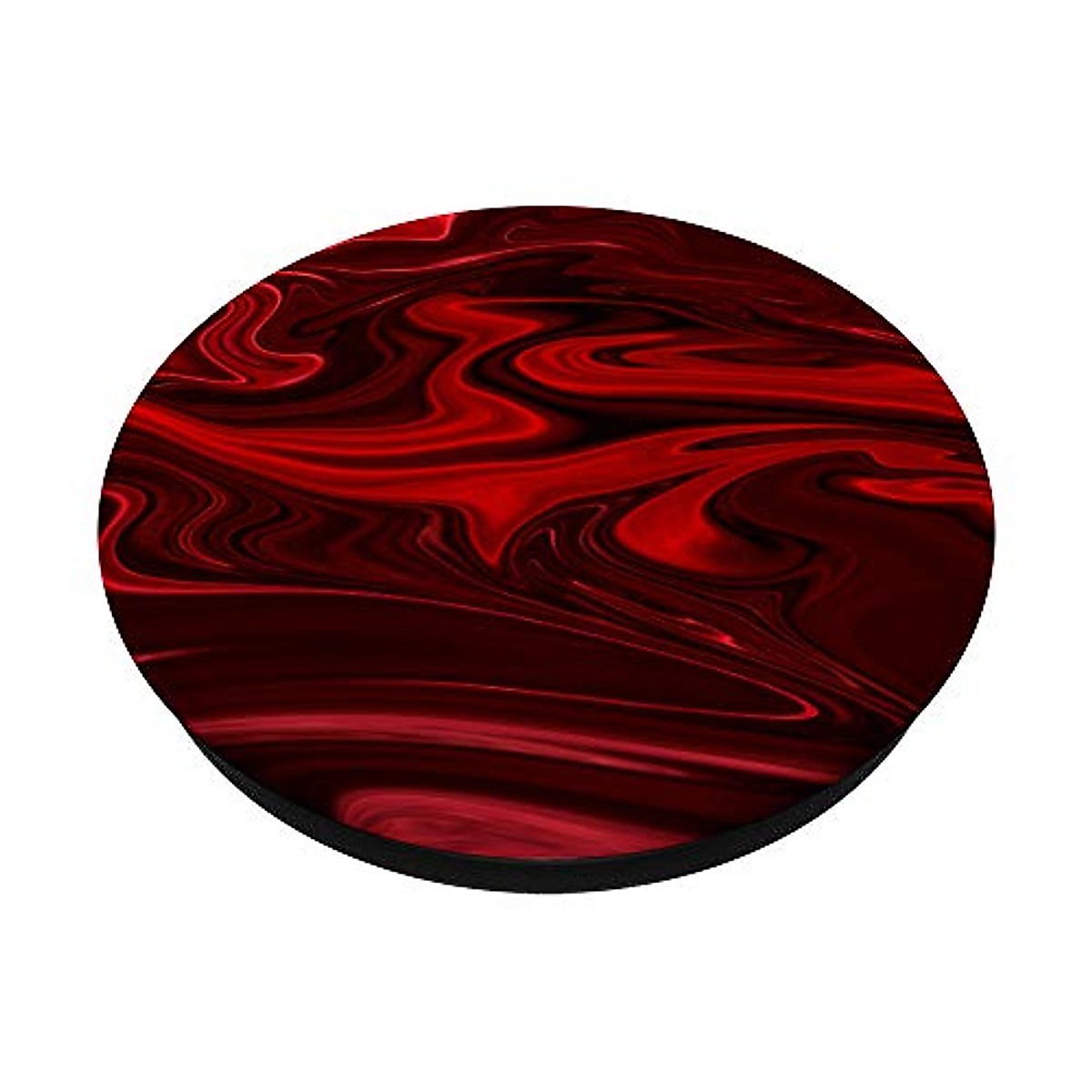 Stylish Swirls | Red PopSockets PopGrip: Swappable Grip for Phones & Tablets