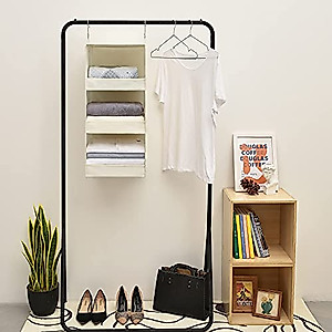 GRANNY SAYS Bundle of 1-Pack Hanging Organizer Closet & 1-Pack Hanging Closet Organizer