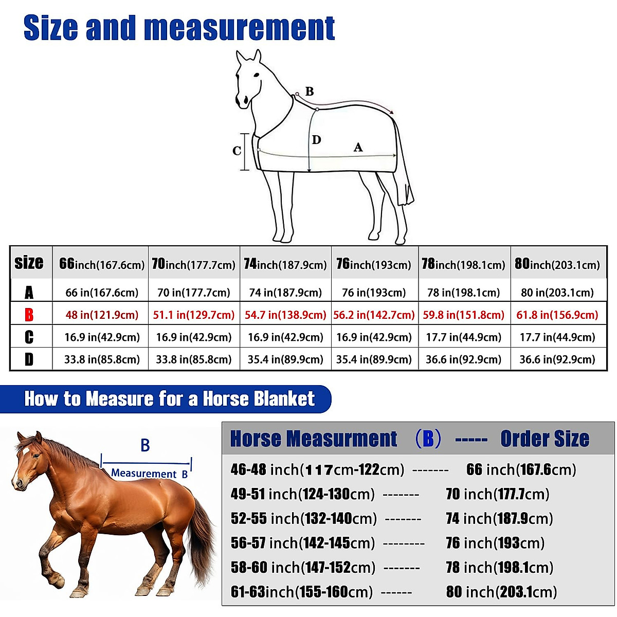 Waterproof and Breathable Horse Sheet|Horse Blankets for Real Horses|Adjustable with Tail Rainy Day Choices for Horses(76", Purple)