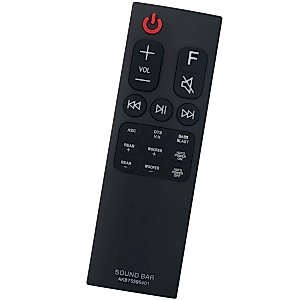 AKB75595401 AKB75515305 Sound Bar Replace Remote Control Applicable for LG Soundbar SK5R SK5Y SKM5Y SPK5B-W