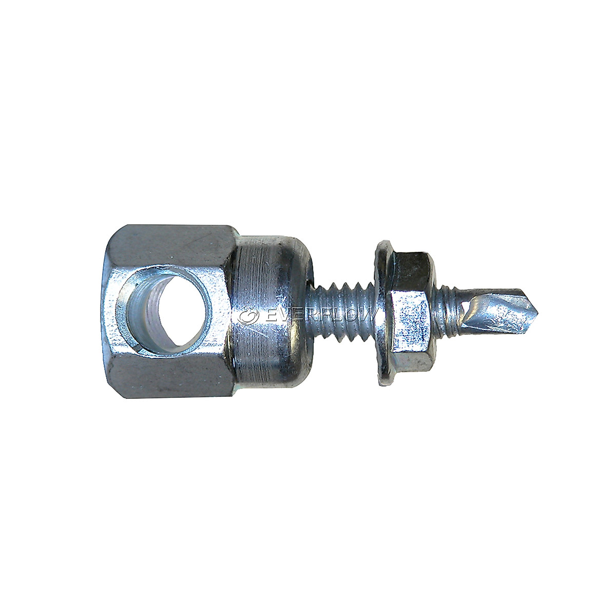 Sammys 8050957-25 Horizontal Anchor Super 3/8 in. Threaded Rod Fitting, 1/4-14 x 1'' Screw, for Steel, 25 Piece