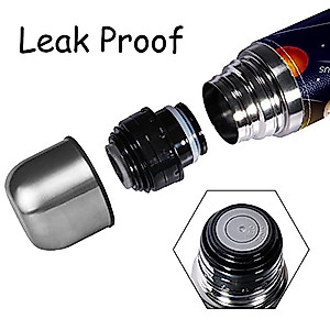 Stainless Steel Vacuum Insulated Mug, Solar System Print Thermos Water Bottle for Hot and Cold Drinks Kids Adults 17 Oz