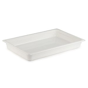 Cambro 12CW148 Camwear White Full Size x 2.5" D Food Pan