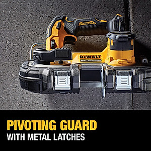 DEWALT ATOMIC 20V MAX* Brushless Cordless 1-3/4 in. Compact Bandsaw Kit (DCS377Q1)