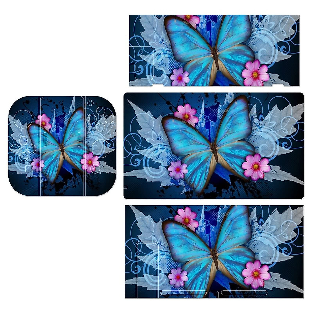 Fashion Butterfly Printed Switch Sticker Pretty Pattern Full Wrap Skin Protection for Nintendo Switch for Switch