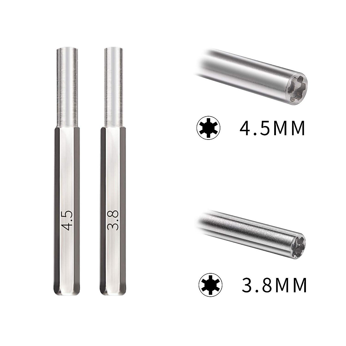 CR1616 Button Cell Battery, 5 Pack CR1616 Batteries with Tabs Bundled with 3.8 mm & 4.5 mm Security Screwdriver Tool Set for GameBoy Color and GameBoy Advance Games - Batteries Individually Pack